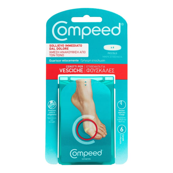 Compeed blister plasters small size 6 quick relief feet – Farmacia ...