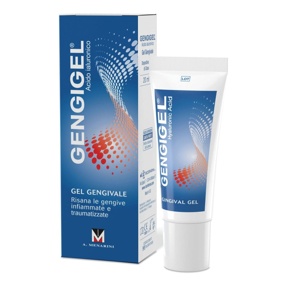 Gengigel gel gingival 20 ml à l’acide hyaluronique – pour gencives ...