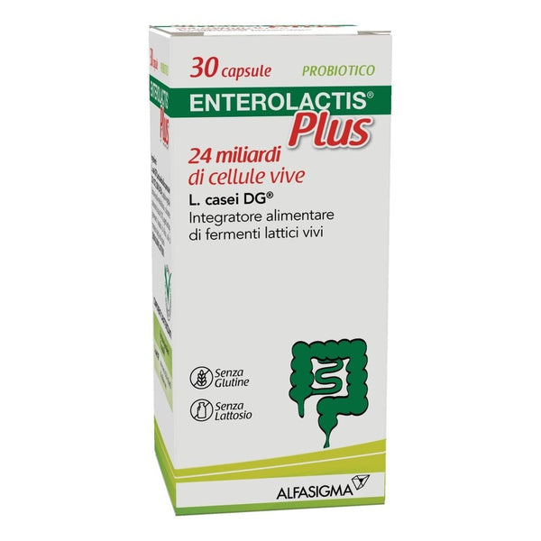 Enterolactis Plus 30 Capsules – Probiotique à base de ferments ...