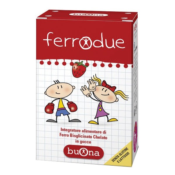 Buona Ferrodue gocce 15 ml integratore ferro pediatrico bambini ...