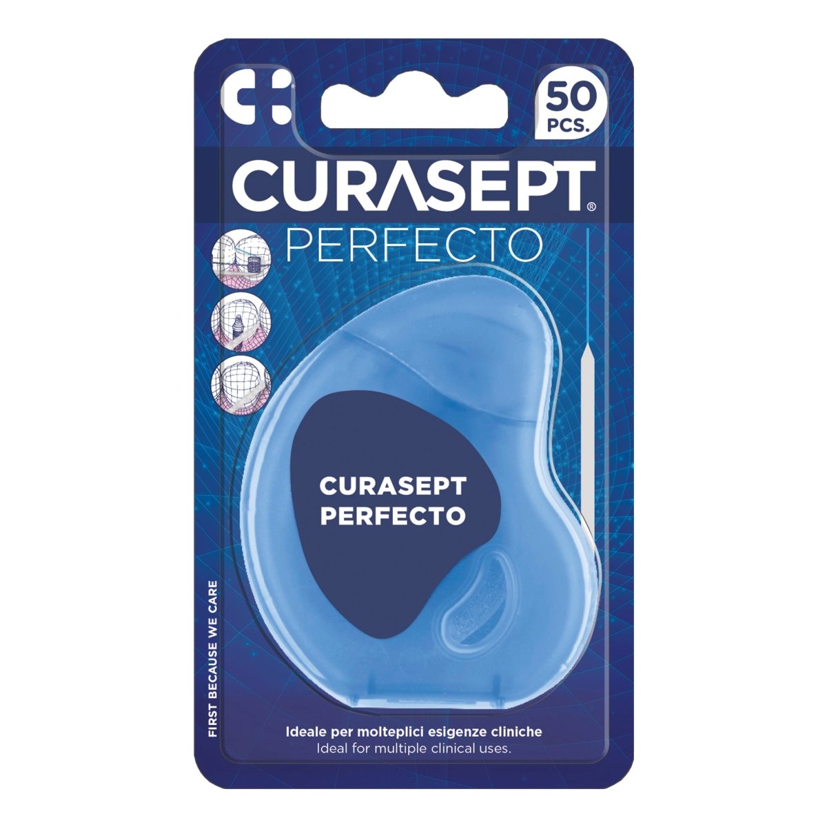 Curasept Fil dentaire interdentaire Perfecto – nettoyage interproximal ...