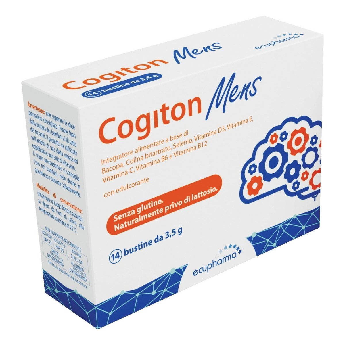 Cogiton Mens 14 bustine integratore energia uomo memoria concentrazione ...