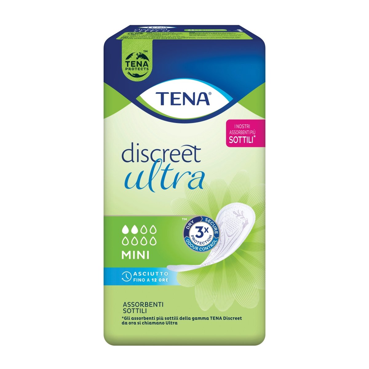 Tena Discreet Mini 20 pz assorbenti donna perdite urinarie leggere ...