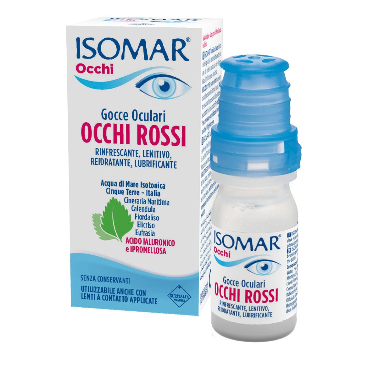 Isomar eyes 0.2% 10 ml ophthalmic solution moisturizing eye drops ...