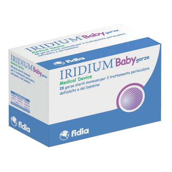 Iridium Baby Eye Gauzes 28 Pieces Sterile Eye Hygiene – Farmacia Dottor ...