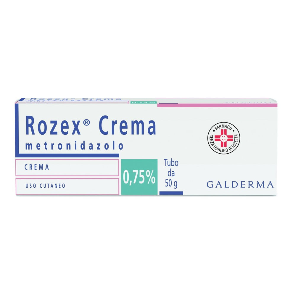 Rozex 0,75% krém 50g rosacea kezelés metronidazol helyi használatra ...
