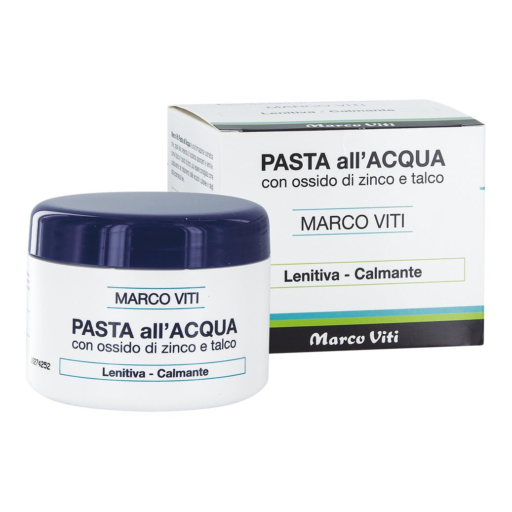 Pasta all'acqua lenitiva calmante 100ml per arrossamenti pelle ...
