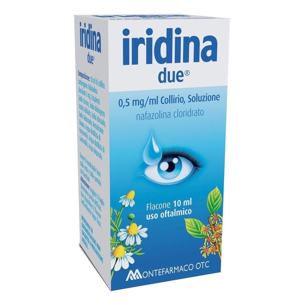 Iridina Due Collyre 10 ml – Soulagement de l’irritation et des rougeurs ...
