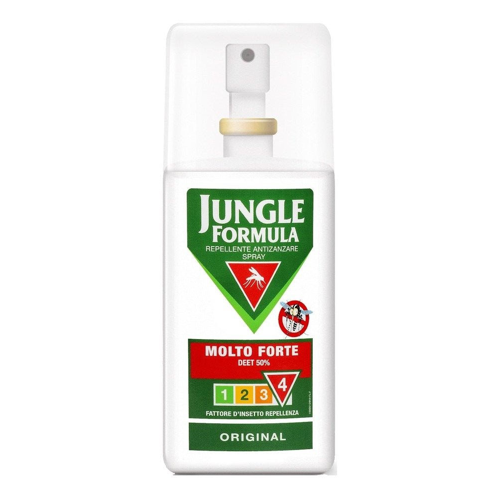 Jungle Formula Molto Forte Spray antizanzare DEET 50% protezione 12h ...