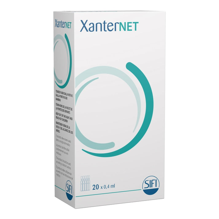 Xanternet ophthalmic gel 20 vials 0.4 ml preservative-free artificial ...