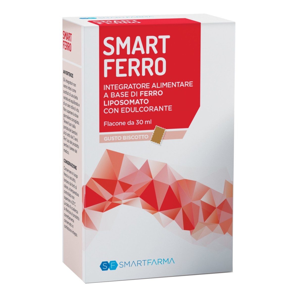 Smart Ferro jeringa 30 ml solución ferrosa, complemento alimenticio de ...
