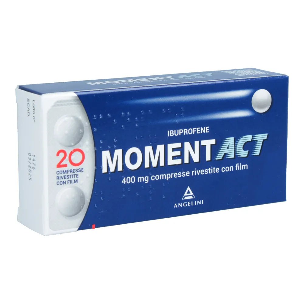 Momentact 400 mg Analgesico 20 Compresse – Farmacia Dottor Tili
