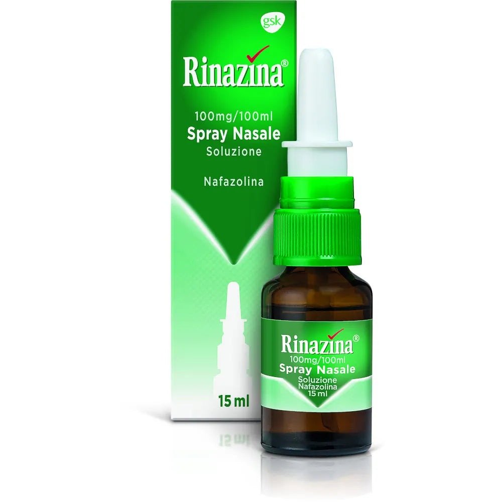 Rinazina Spray Nasal Descongestionante 15 ml 0,1% – Farmacia Dottor Tili